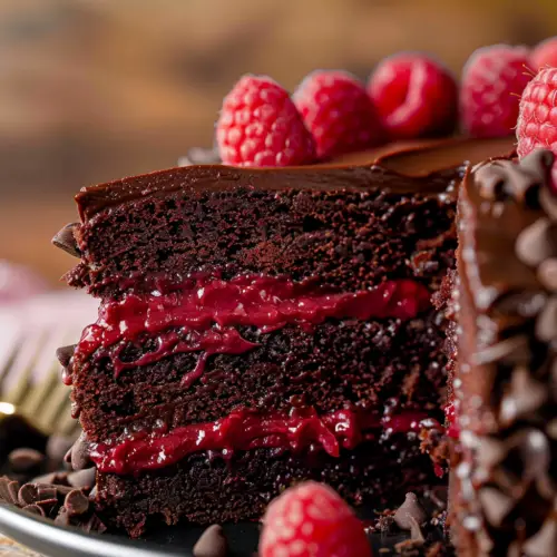 Chocolate Raspberry Cake
