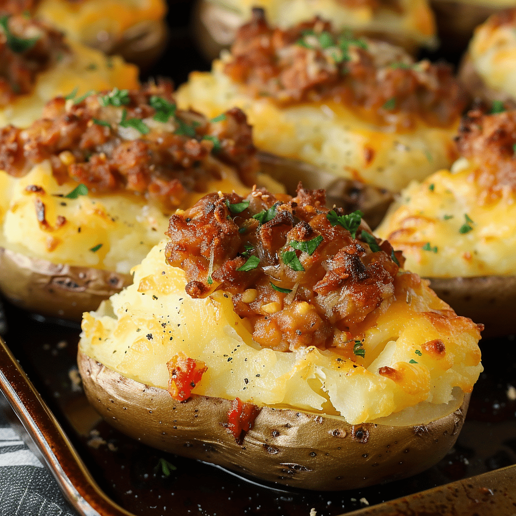Cottage Pie Baked Potatoes