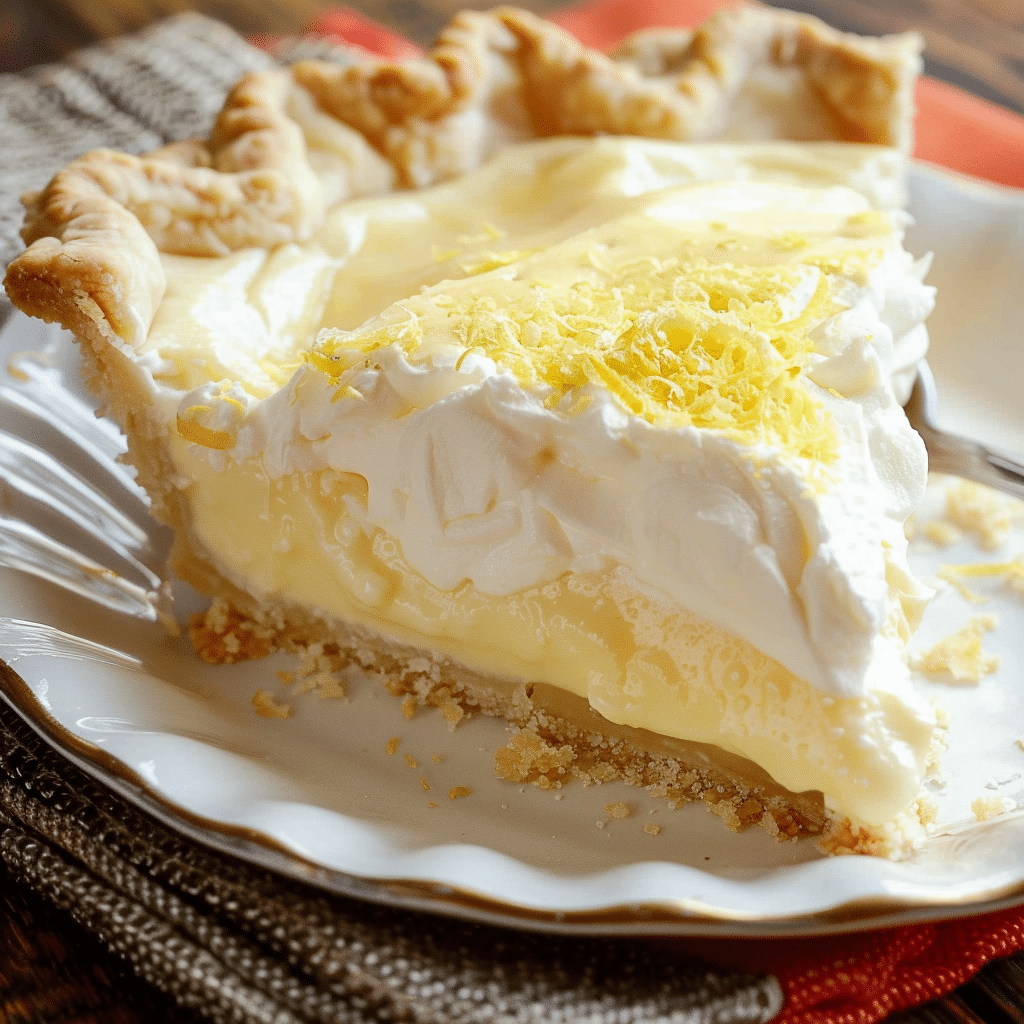 Lemon Angel Pie