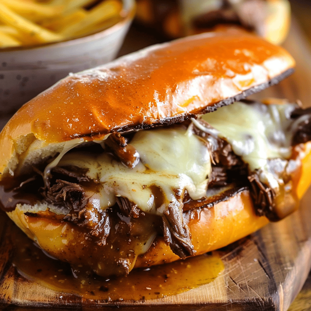 Crockpot French Dip Sandwich Recipe