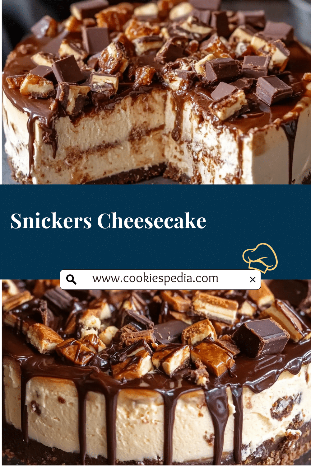 Snickers Cheesecake