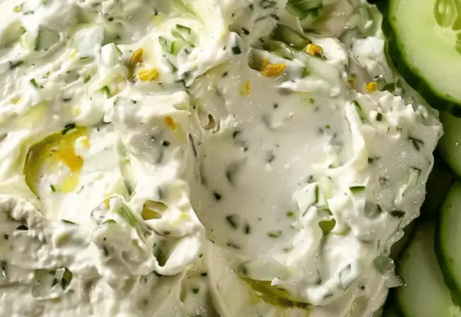 Cucumber Cream Cheese Spread