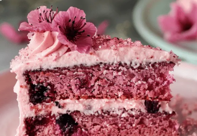 Hibiscus Bliss Cake