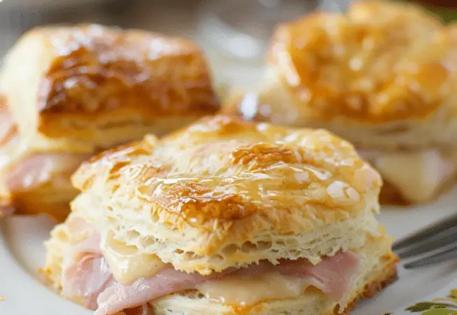 Honey Ham Biscuits