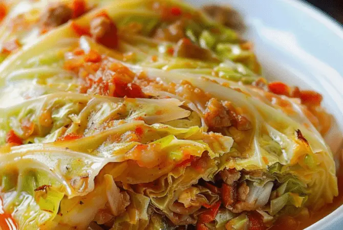 Layered Cabbage Rolls