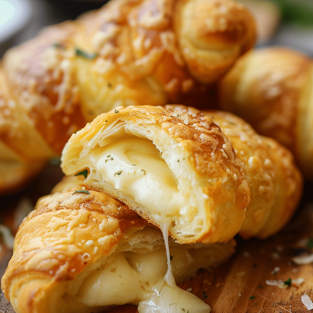 Cheese Stuffed Crescent Rolls