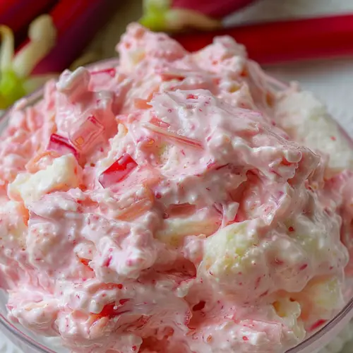 Delicious Rhubarb Fluff