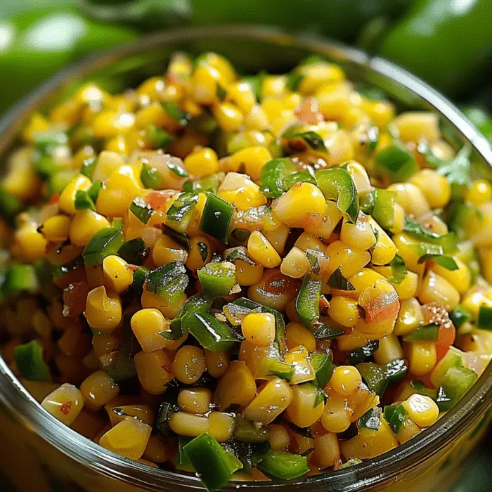 Jalapeño Corn Relish
