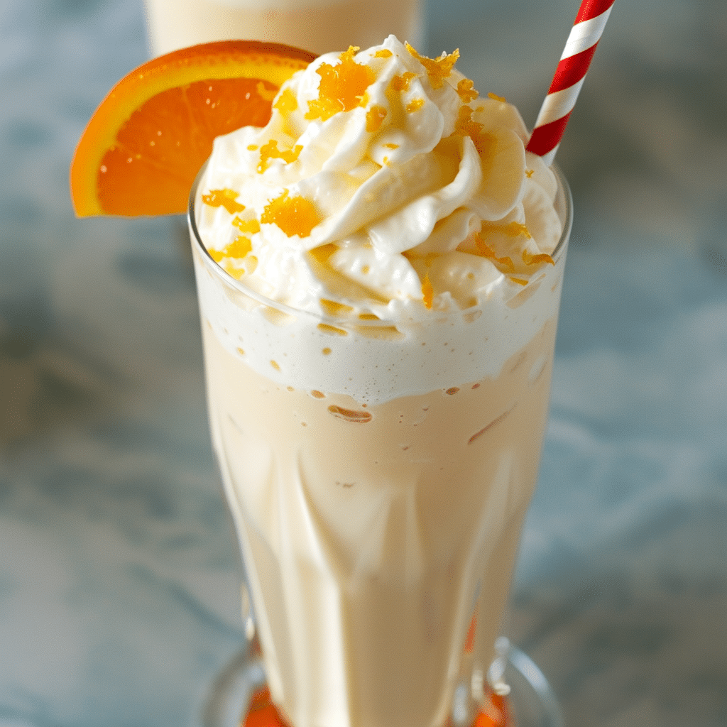 Orange Creamsicle Milkshake