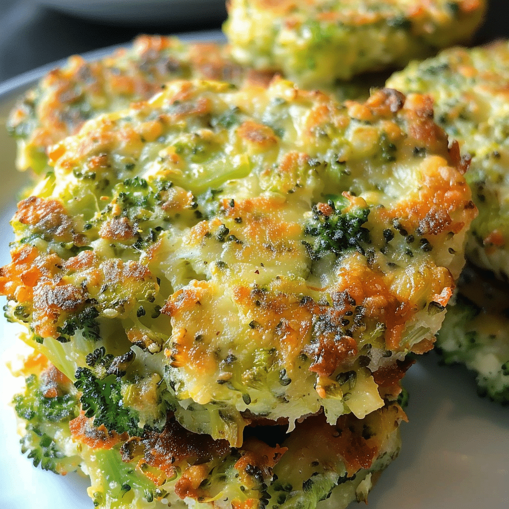 Baked Cheese & Broccoli Patties