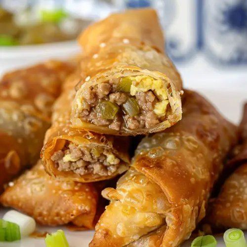 Big Mac Egg Rolls