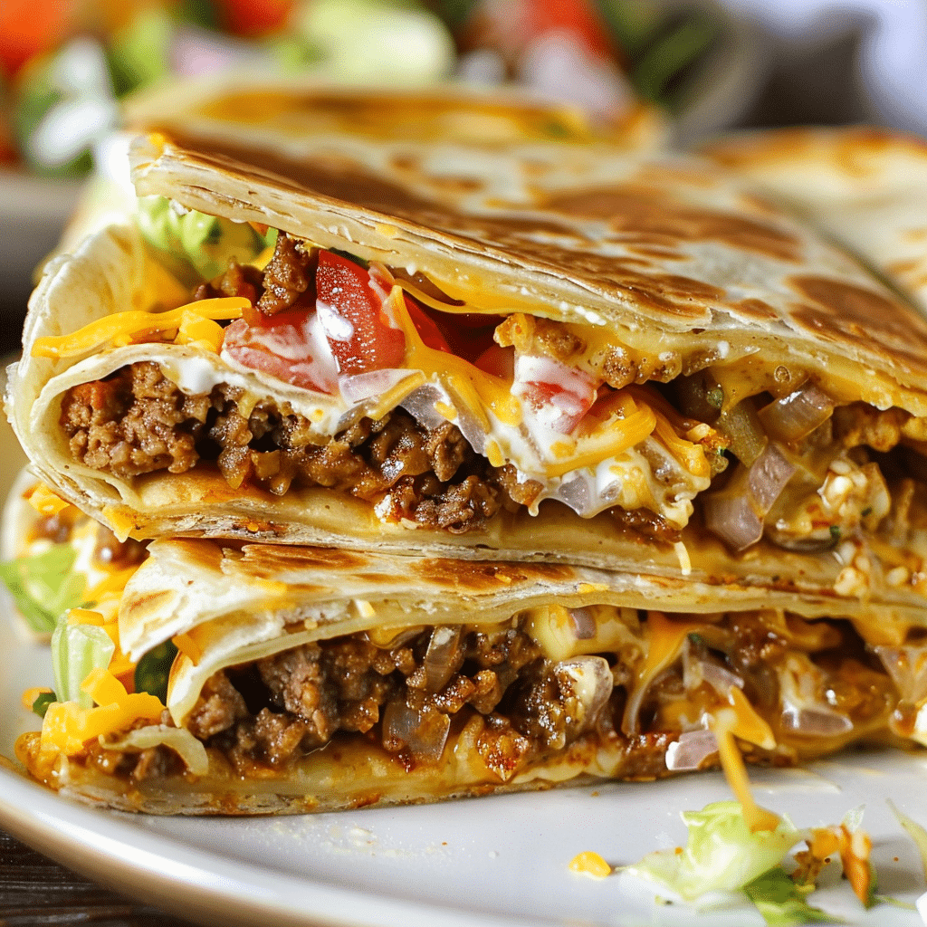 Homemade Crunchwrap Supremes