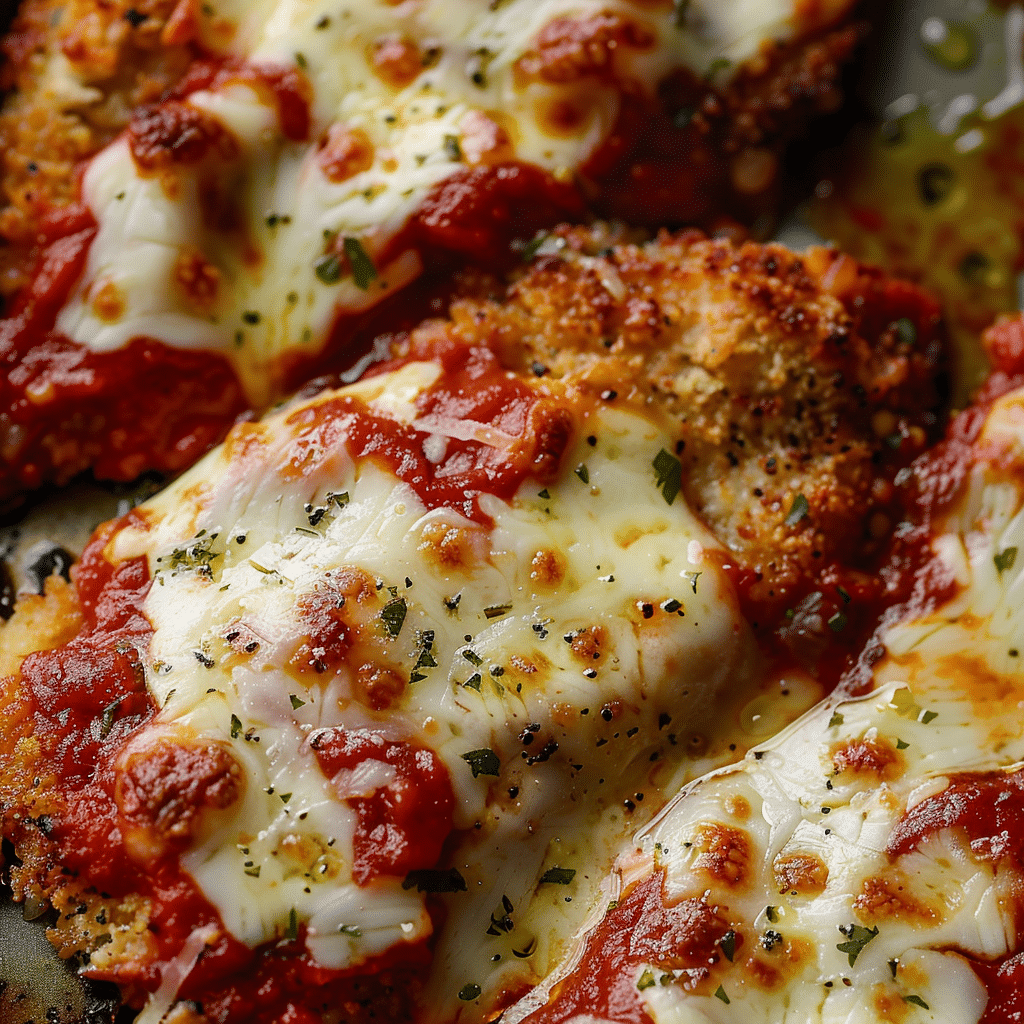 Crispy Chicken Parmesan
