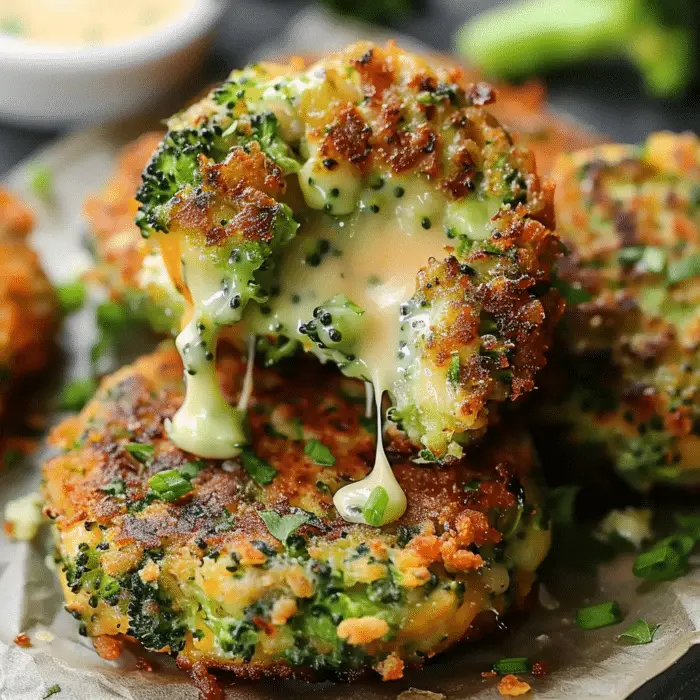 Broccoli Cheese Patties