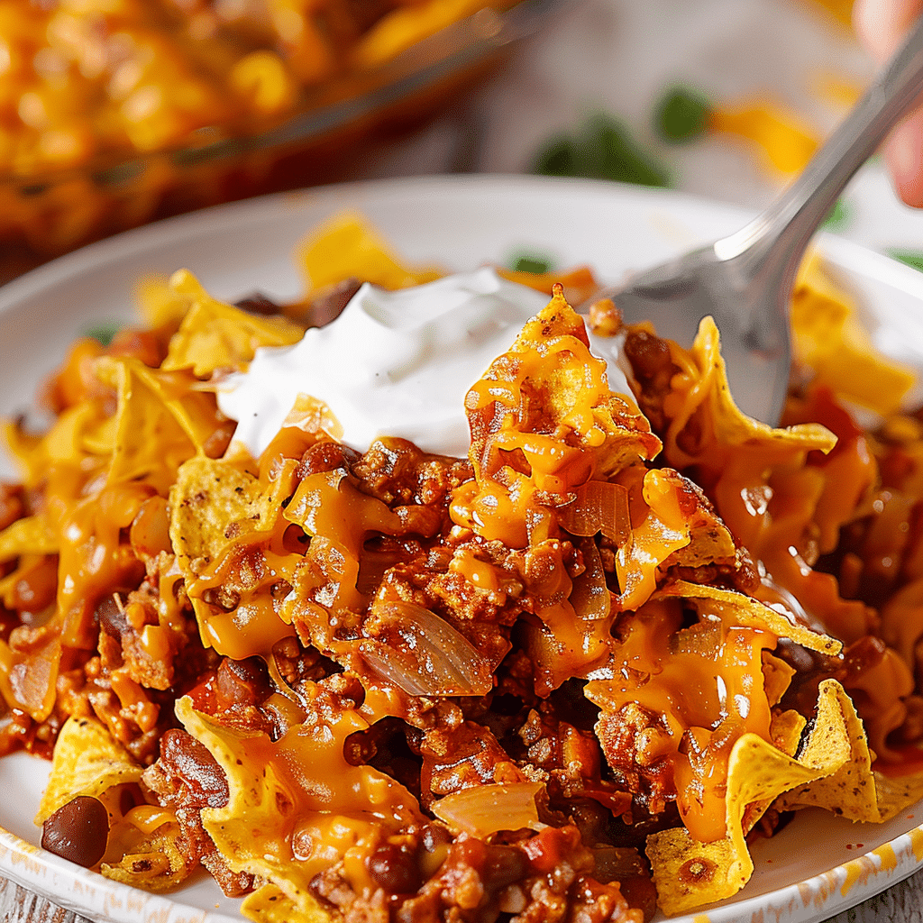 Frito Cheesy Chili Casserole