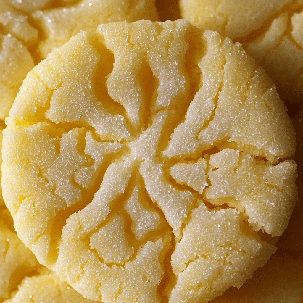 Lemon Sugar Cookies