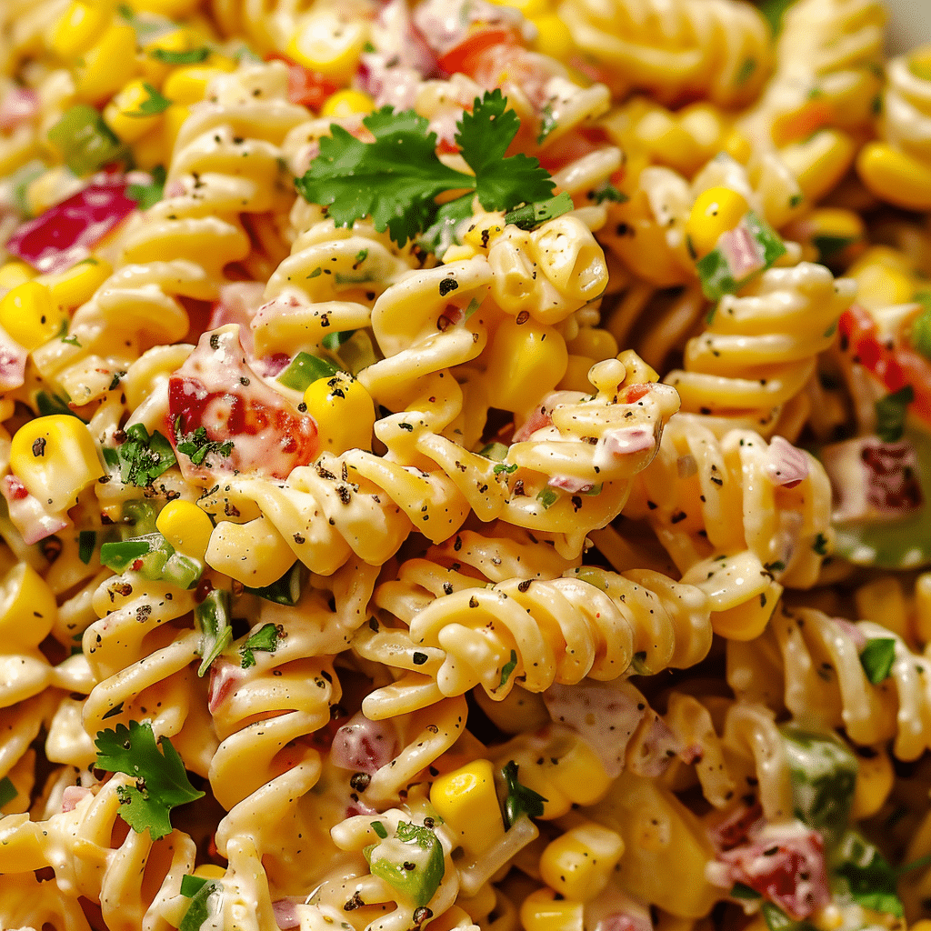Mexican Street Corn Pasta Salad
