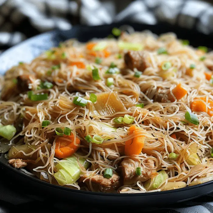 Filipino Pancit Recipe