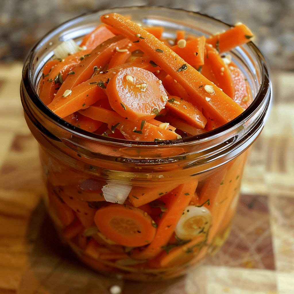 Authentic Mexican Pickled Carrots