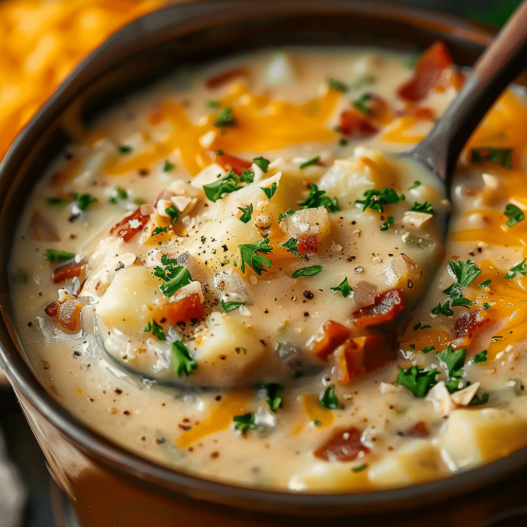 Crock Pot Crack Potato Soup