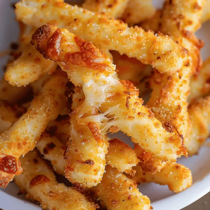 Homemade Cheese Sticks