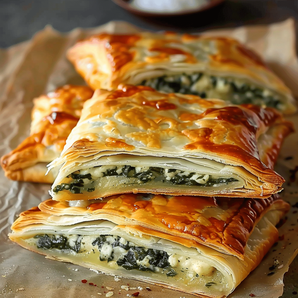 Spinach Stuffed Pastry