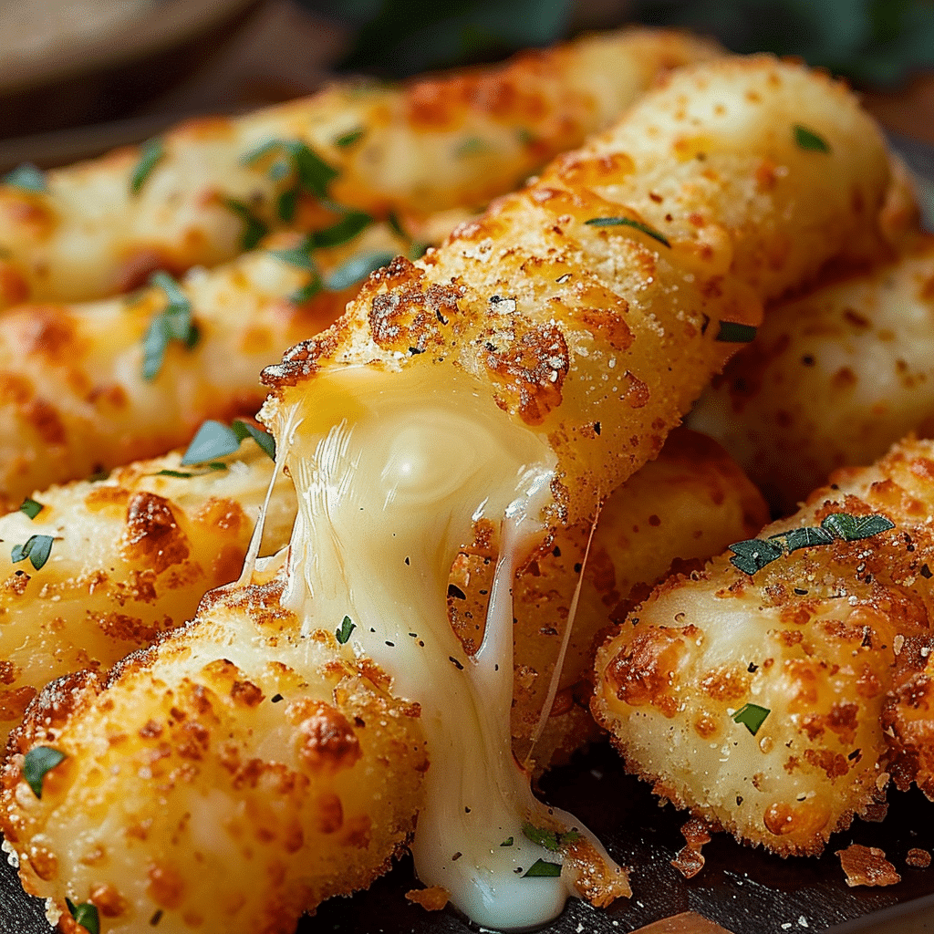Irresistible Mozzarella Cheese Sticks