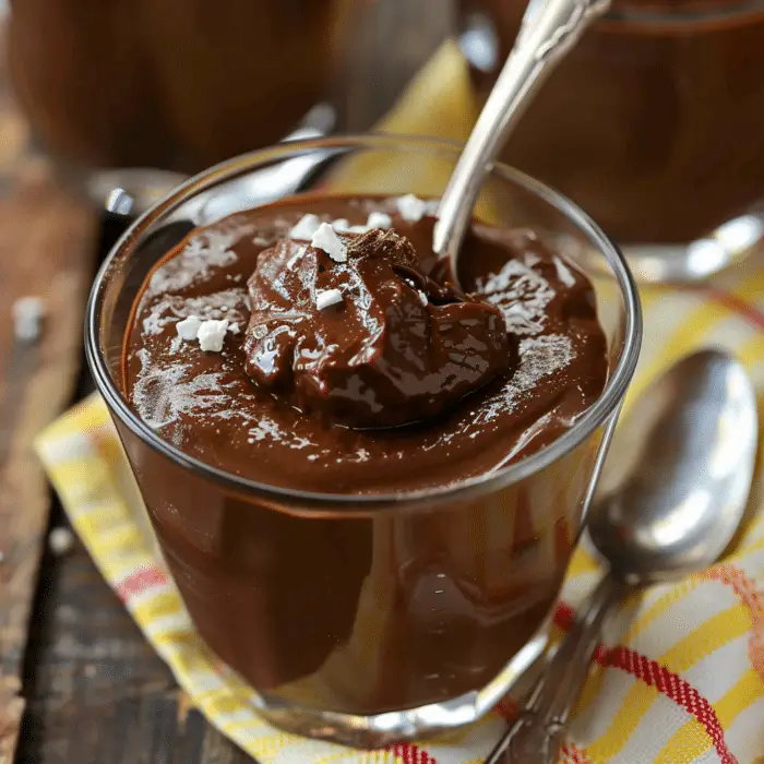 Homemade Chocolate Pudding
