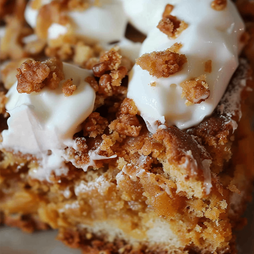 Pumpkin Crunch Cake