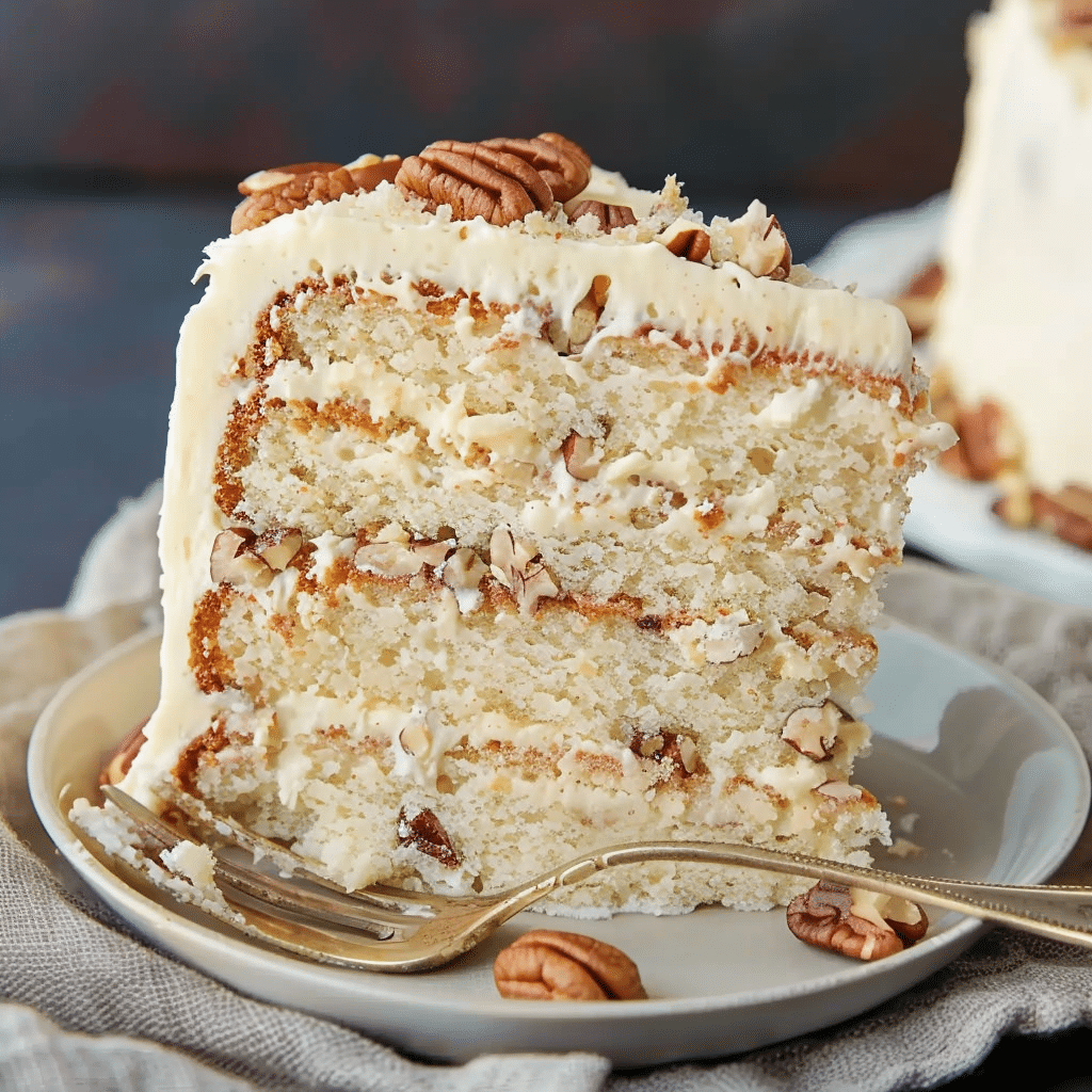 BUTTER PECAN CAKE RECIPE