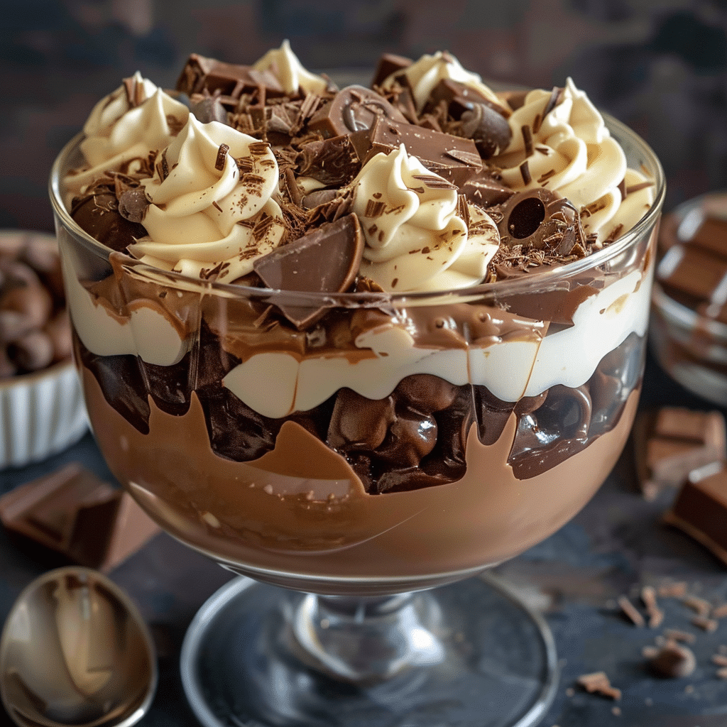 Baileys Chocolate Cheesecake Trifle