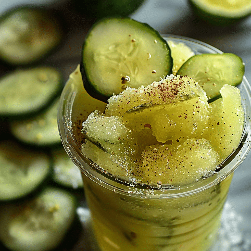 Pickle Slushy Recipe