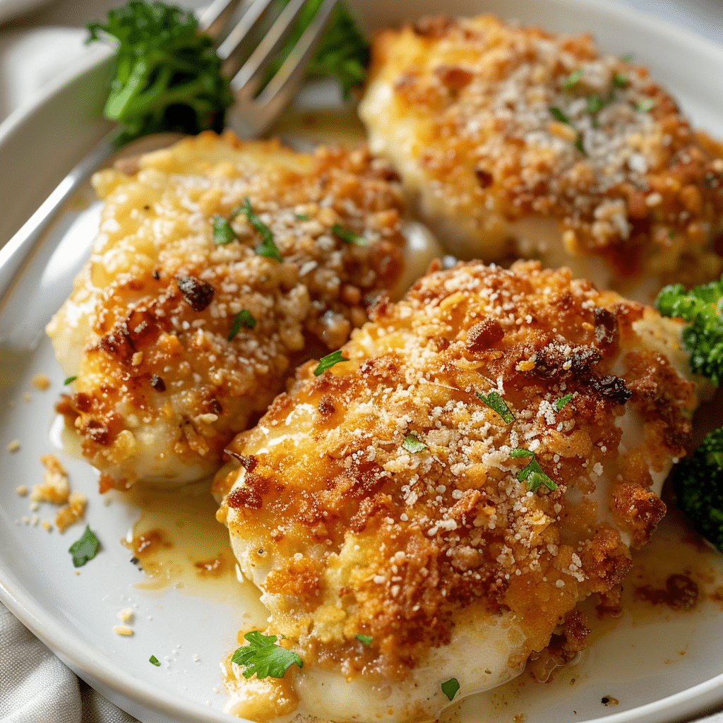 Copycat Longhorn Parmesan Crusted Chicken