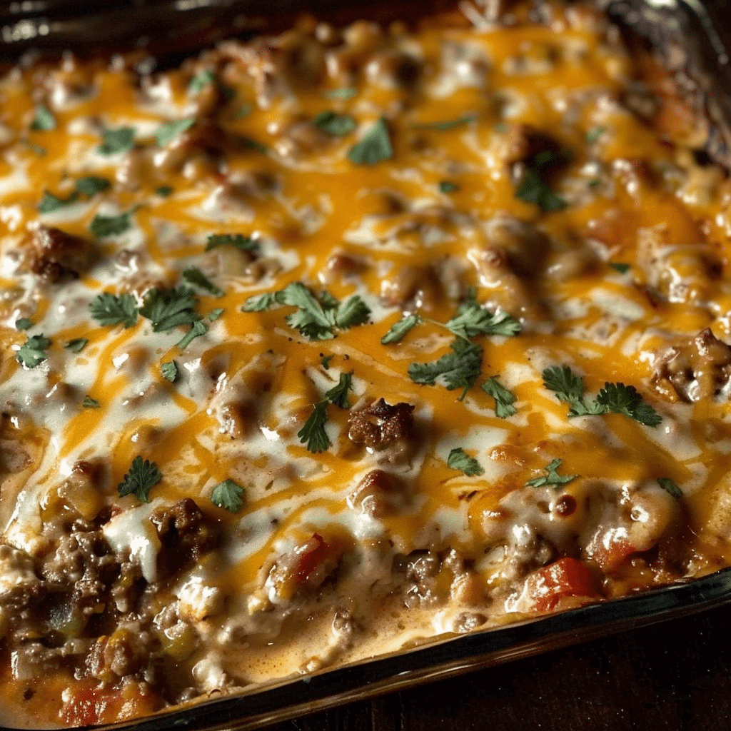 Creamy Burrito Casserole