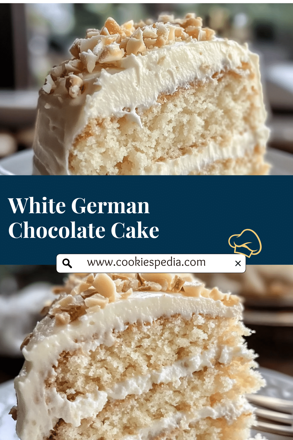 White German Chocolate Cake