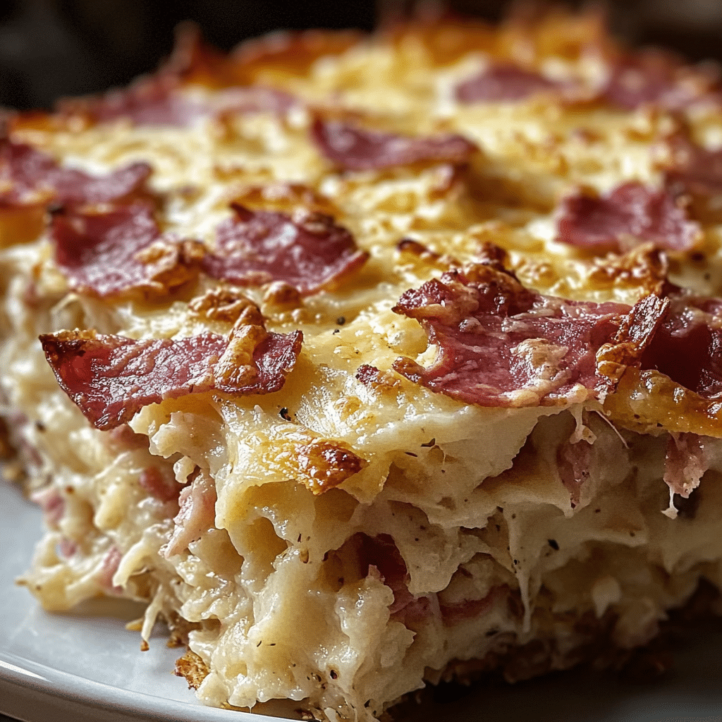 Homemade Reuben Bake