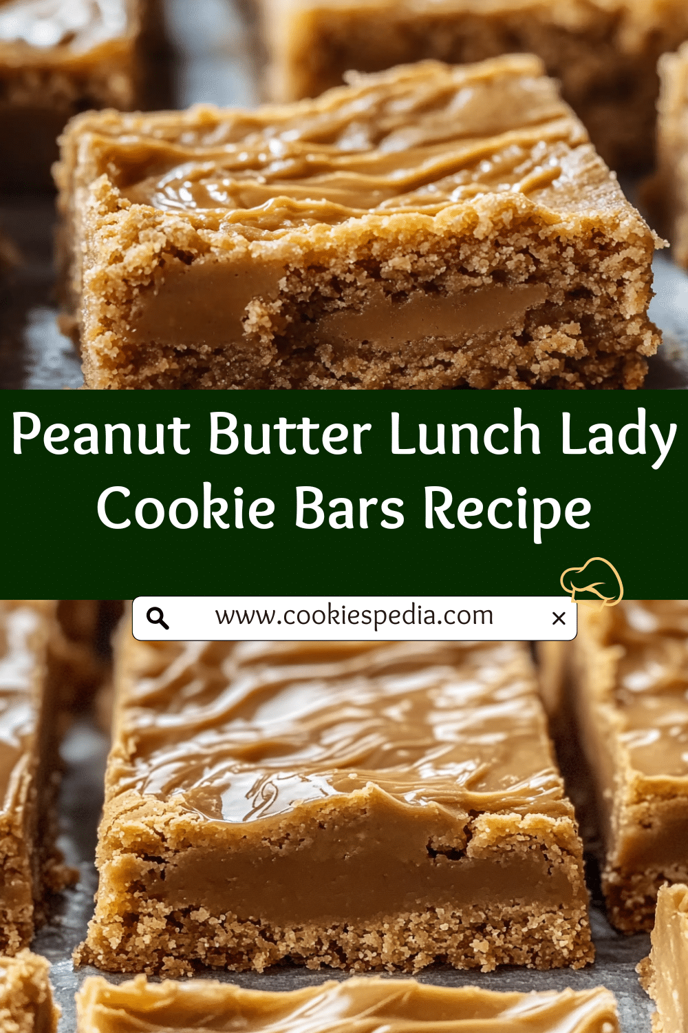 Peanut Butter Lunch Lady Cookie Bars