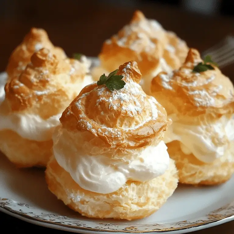 MOM’S FAMOUS CREAM PUFFS