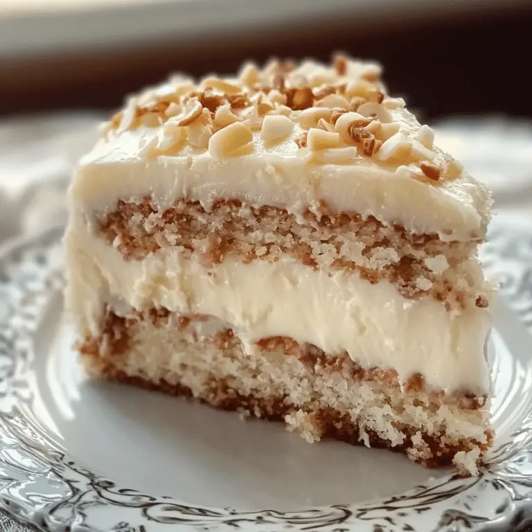 White German Chocolate Cake