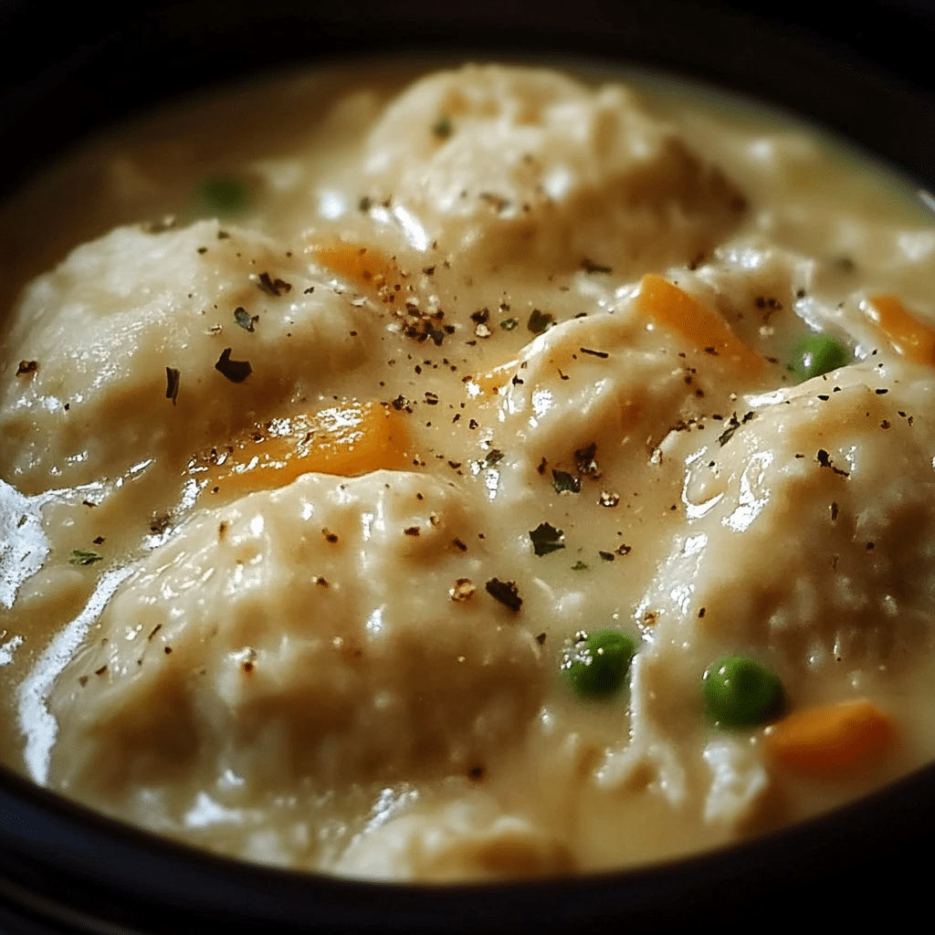 Crockpot Chicken and Dumplings