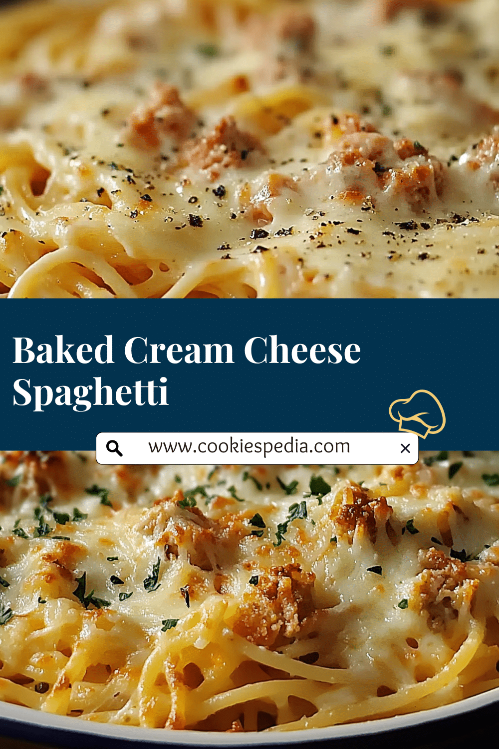 Baked Cream Cheese Spaghetti