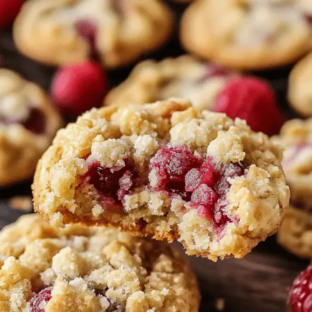 Costco Raspberry Crumble Cookies