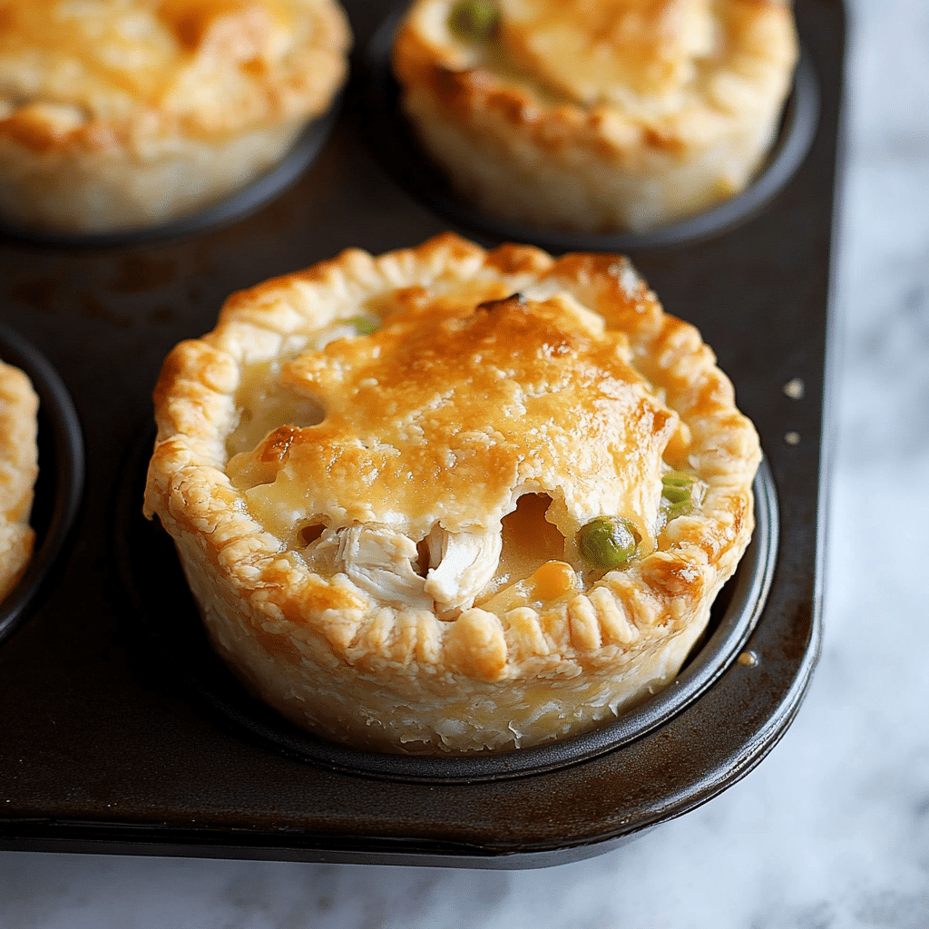 Muffin Tin Chicken Pot Pies