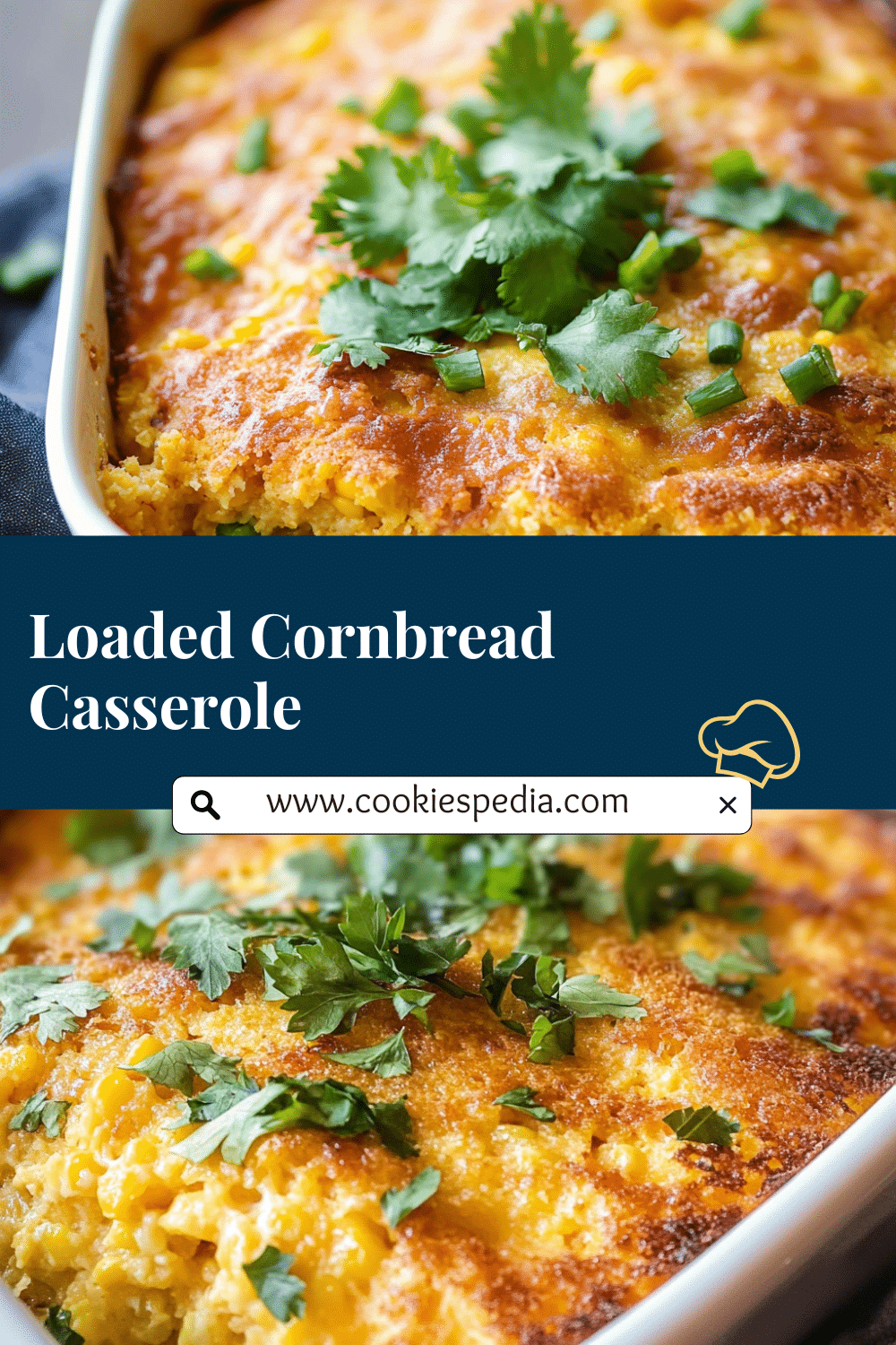 Loaded Cornbread Casserole
