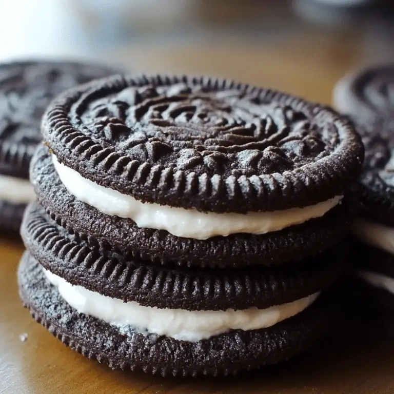 Homemade Oreos