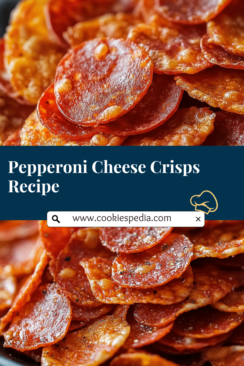 Pepperoni Cheese Crisps Recipe
