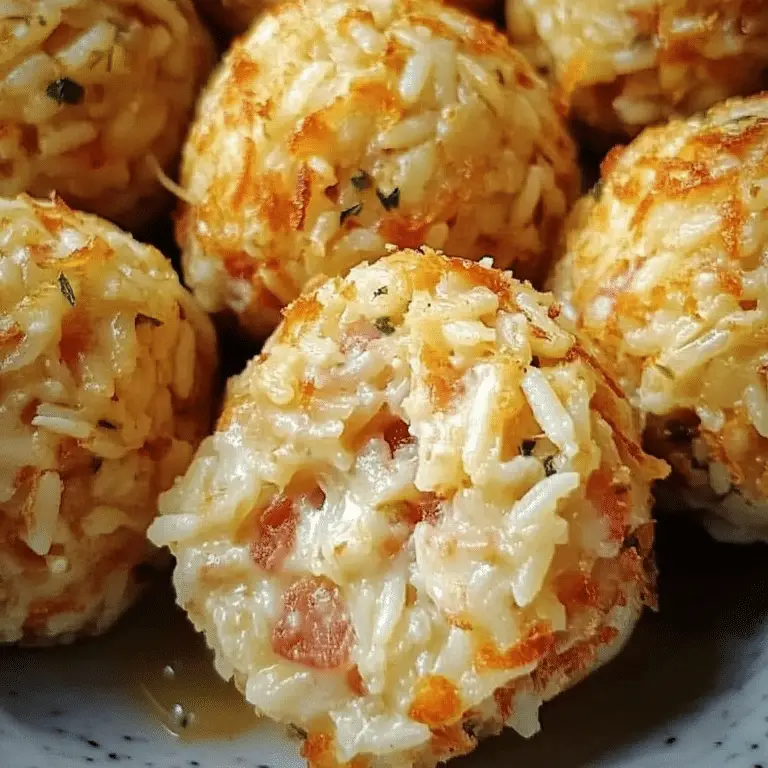 Cheese and Pepperoni Rice Balls