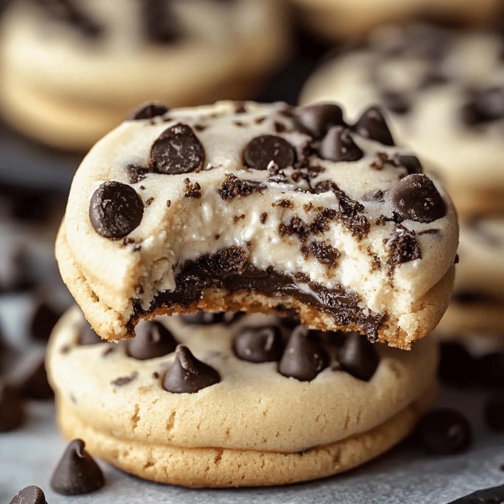 Chocolate Chip Cheesecake Cookies