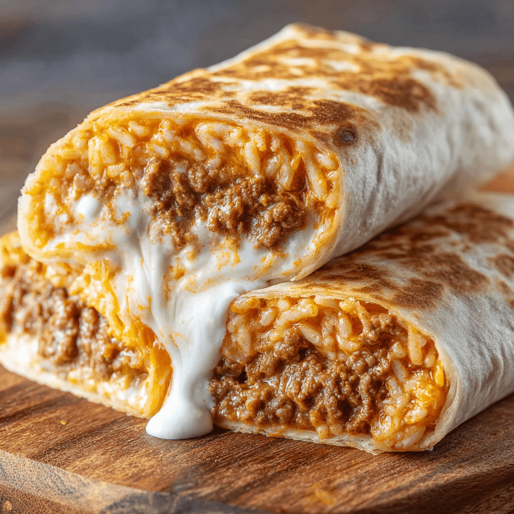 Cheesy Quesarito (Taco Bell Copycat)