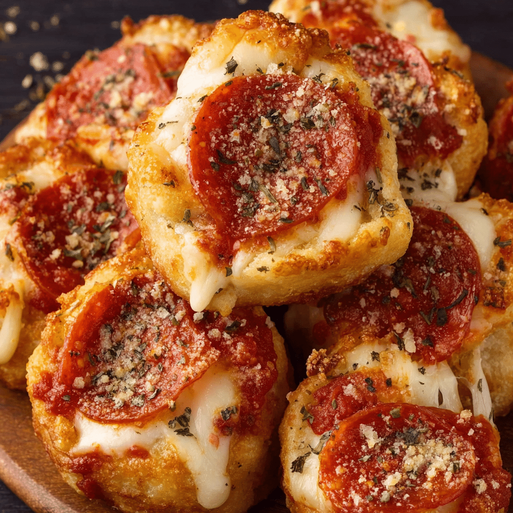 Stuffed Crust Pizza Bites